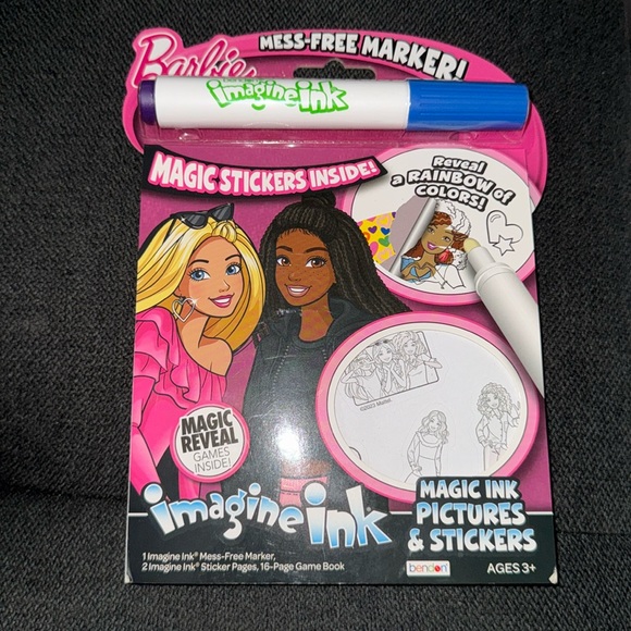 imgine ink | Toys | Barbie Imagine Ink Pictures Stickers | Poshmark